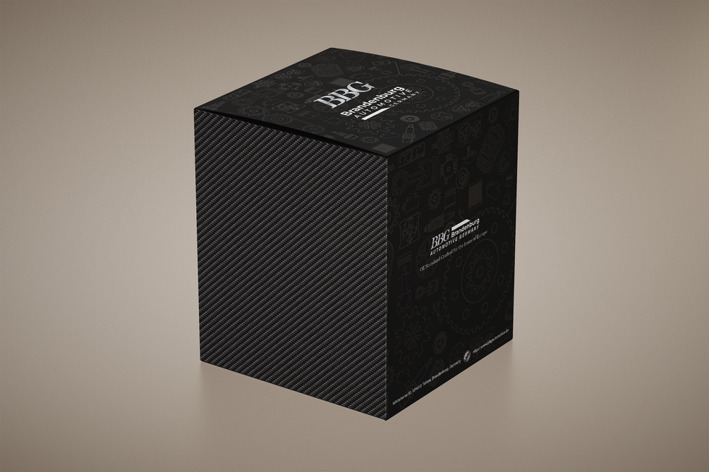 Customizable Product Box Mockup | Front and Side Views for Packaging Design