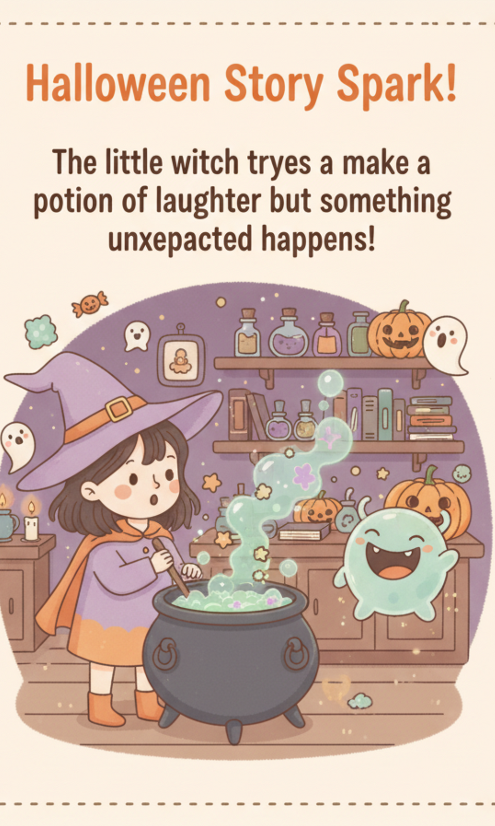Storytelling Prompt Cards – Halloween Edition