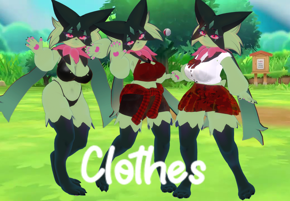 Meowscarada PC (gogoloco) (VRCHAT)