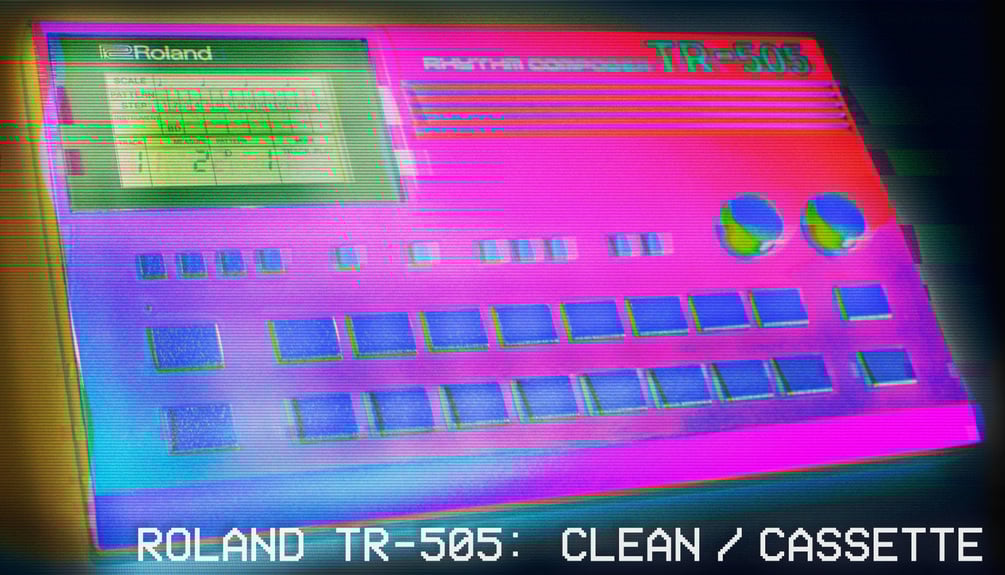 TR - 505 Clean + Cassette Samples