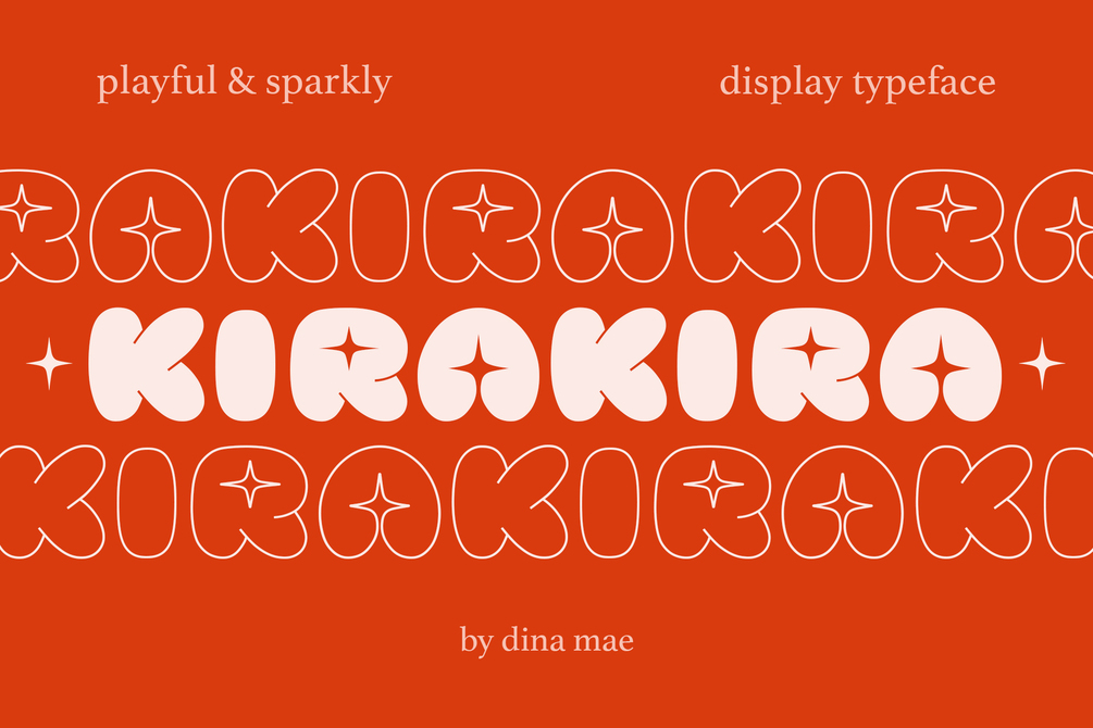 KiraKira Display Font
