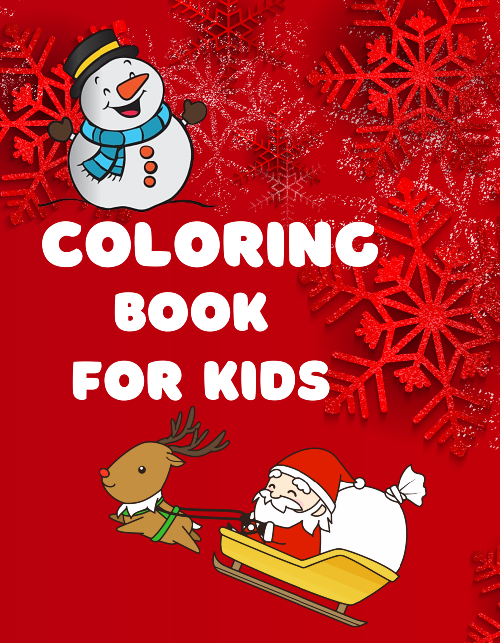 Christmas Coloring Book For Kids