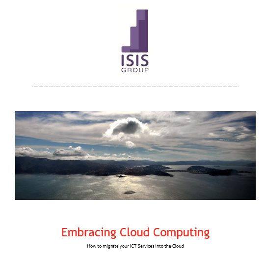 Embracing Cloud Computing: Moving your ICT services to the Cloud