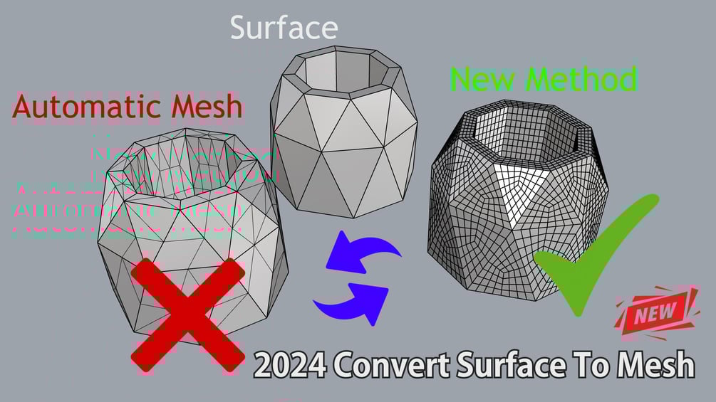 Convert Surfaces to Quadric Meshes