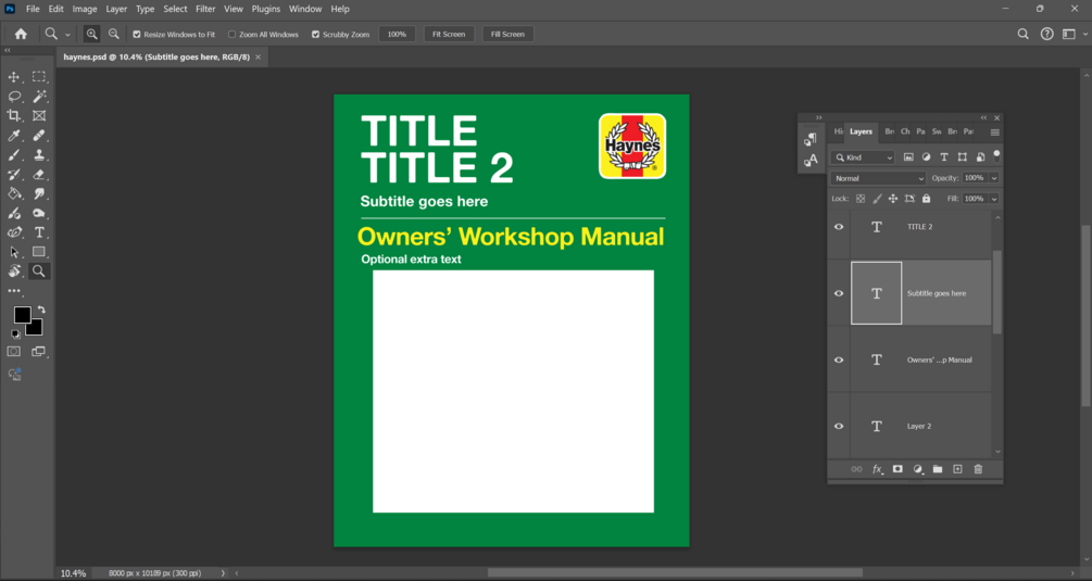 Haynes Make Your Own Owner Manual