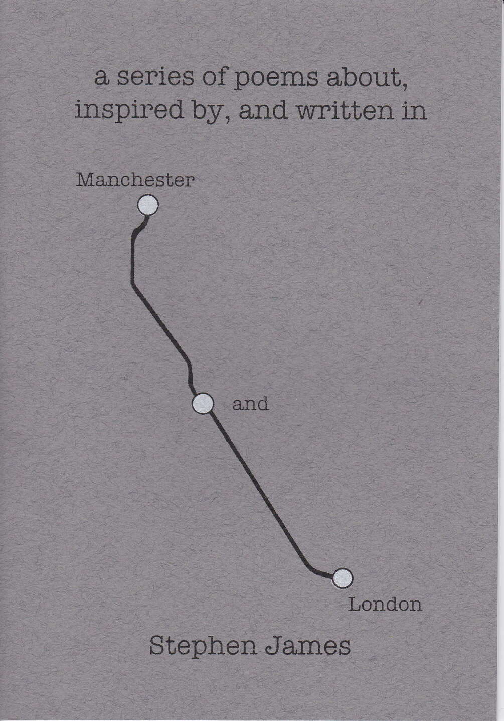 A series of poems about, inspired by and written in Manchester and London
