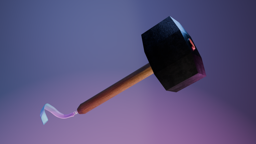 Bonk Hammer [ VRCHAT Asset ]