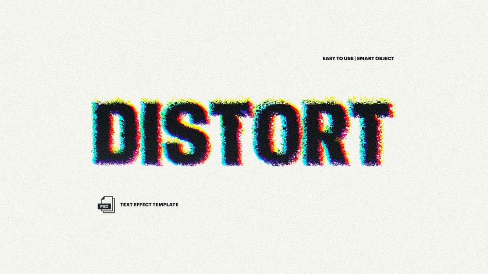 RGB Distortion Template Free