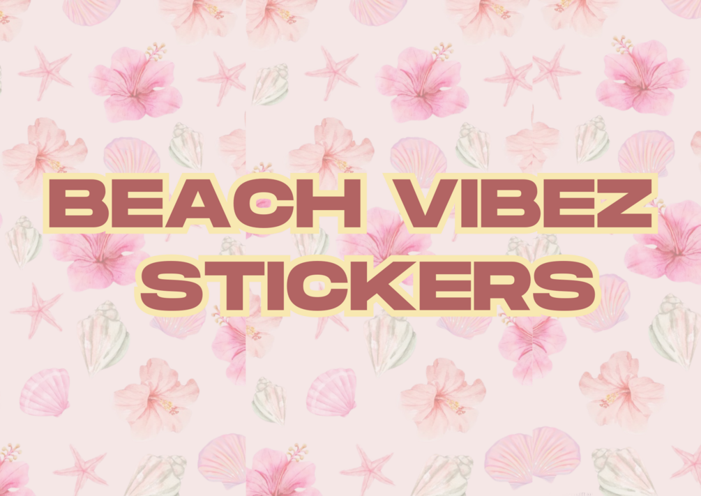 Beach Vibez Stickers