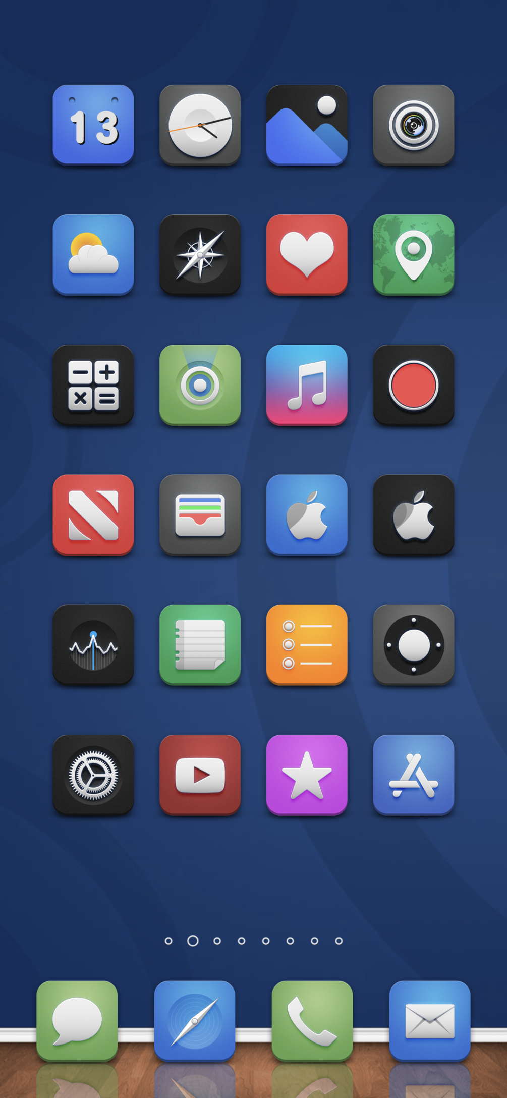 Simplest IOS 14 icon pack