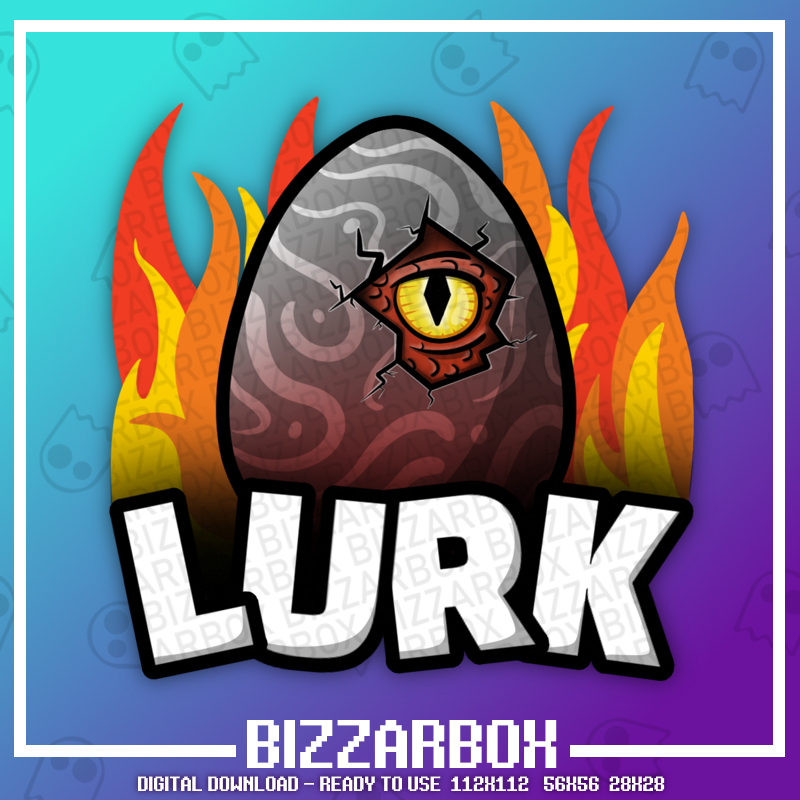 Streamer Emote: Dragon Egg Lurk