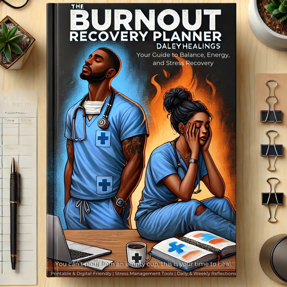 Burnout Recovery Planner – Digital Self-Care & Stress Management ...