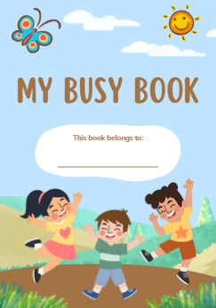 Busy Book Learning Material for Preschool and Toddler