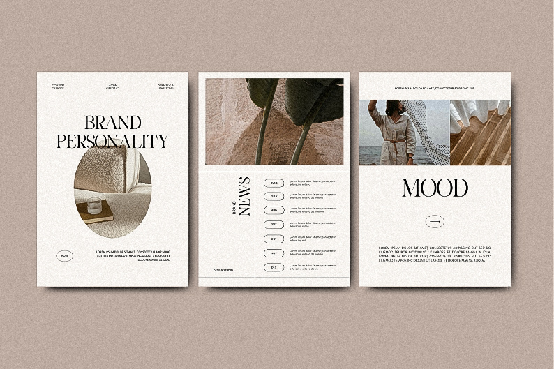 Studio Branding Kit - Available in A4 sizes and for instagram story