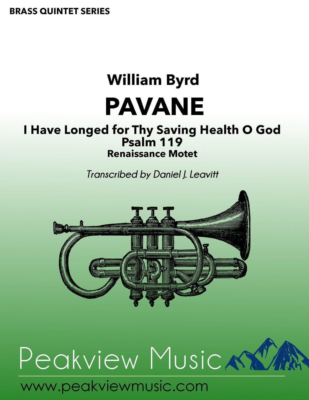 PAVANE BY WILLIAM BYRD arranged by Daniel Leavitt