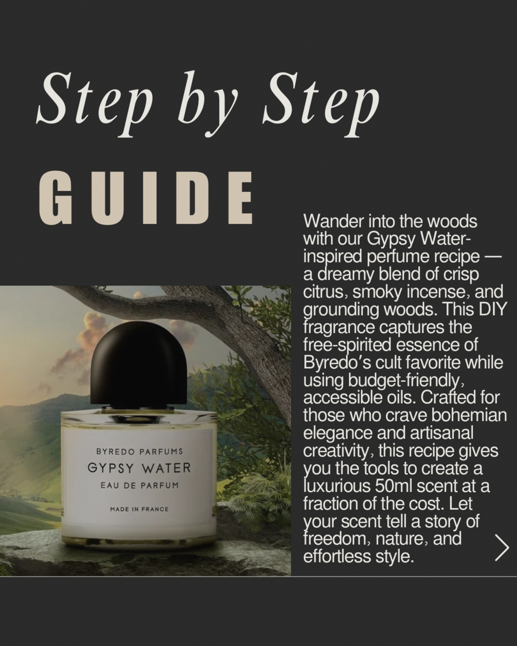 Gypsy Water Inspired Perfume Recipe | DIY Boho Fragrance Formula ...