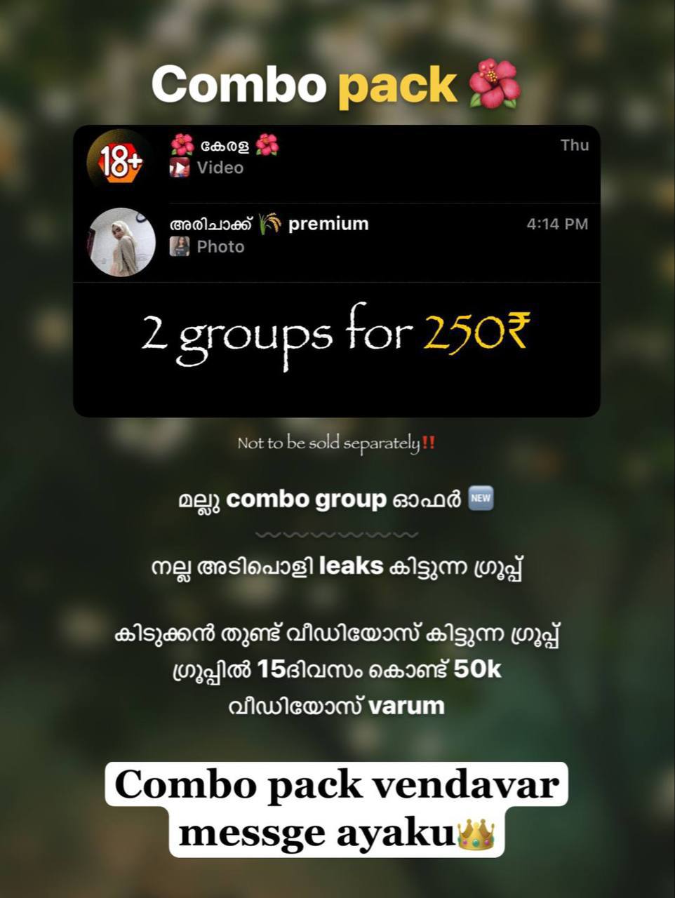 100 Premium VIP Groups For Only ₹199