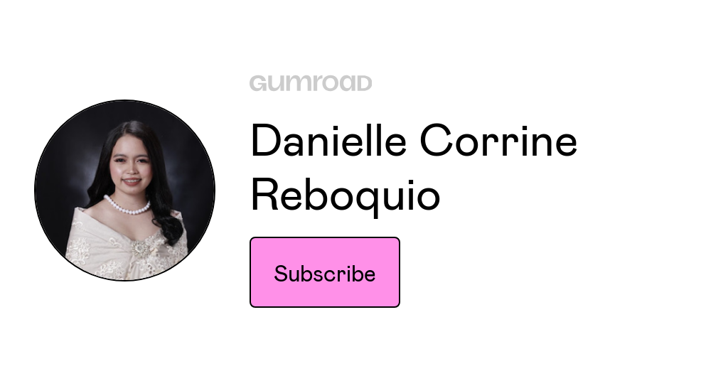 Danielle Corrine Reboquio