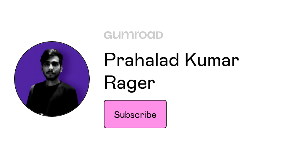 Prahalad Kumar Rager