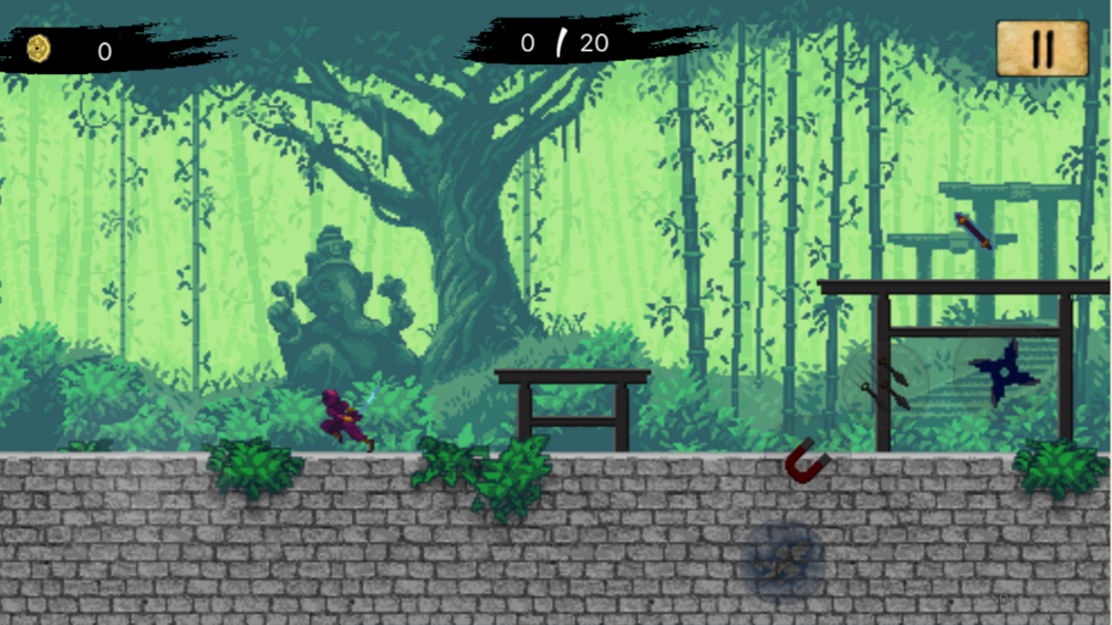 (#41) Ninja Hunter Adventure | Classic Styled Game