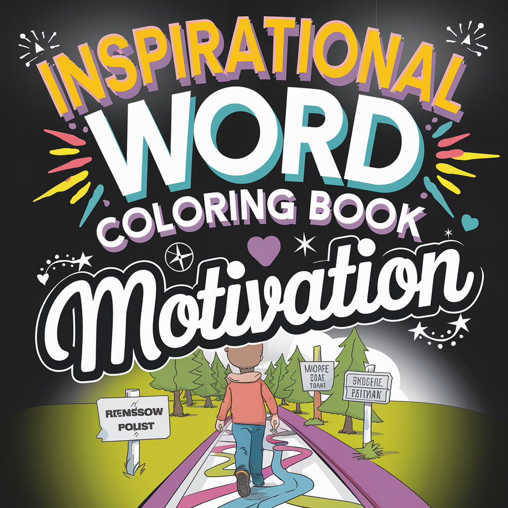 Inspirational Word Coloring Book