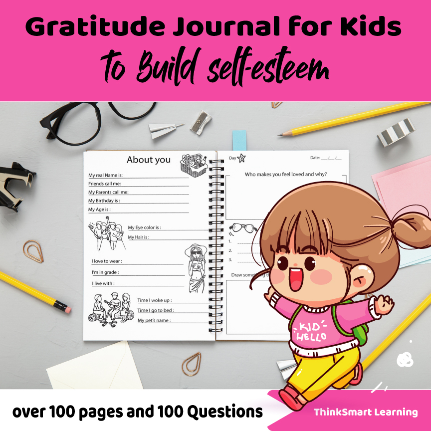The Gratitude Journal for Kids / 100 Questions