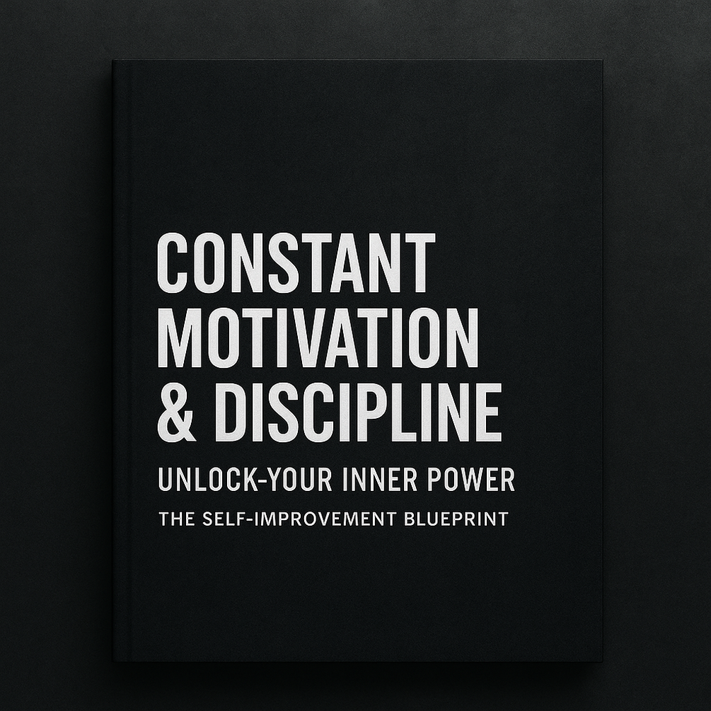 Constant Motivation & Discipline – Unlock Your Inner Power: The Self ...