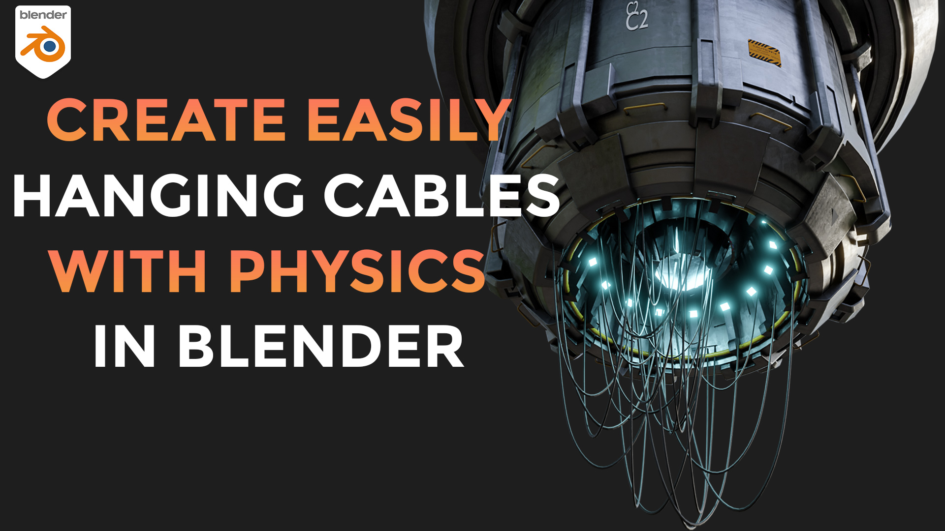 Create Hanging Cables With Physics in Blender - Chuck_CG