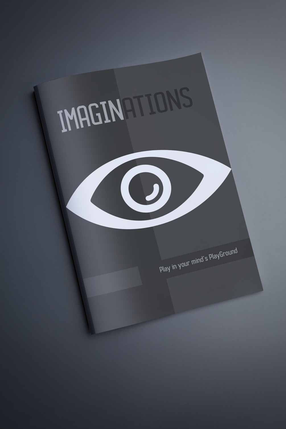 KDP Imagination Inverted page Diary/Notebook Cover Digital Template in ...