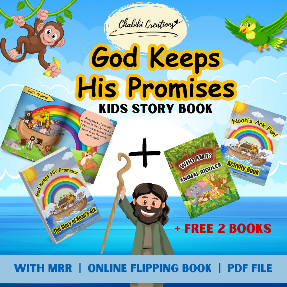 NOAH'S ARK STORYBOOK - CHABIBI CREATIONS