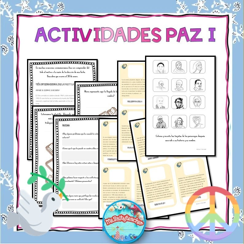 VALORES: DÍA DE LA PAZ I