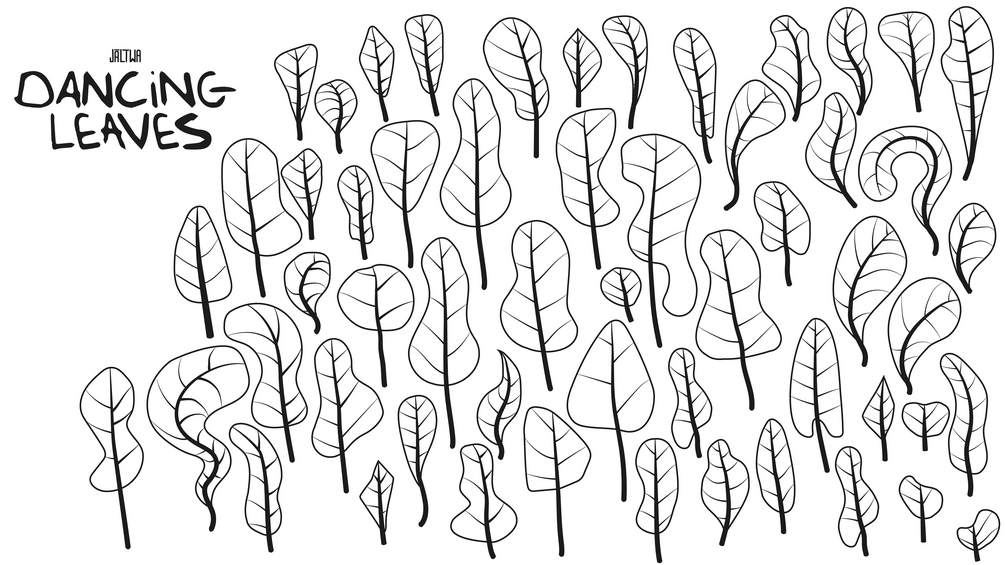 dancing leaves by jāltwa