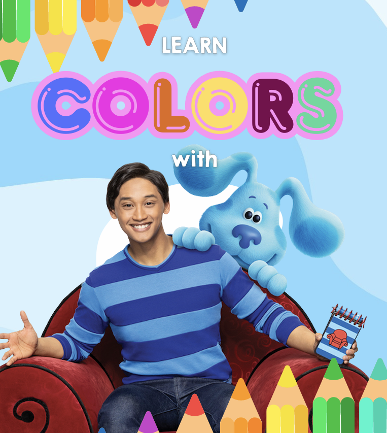 Colors with Josh of Blues Clues