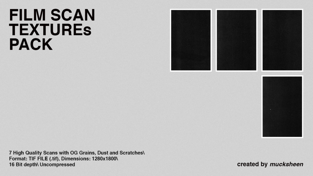 FILM SCAN TEXTUREs PACK