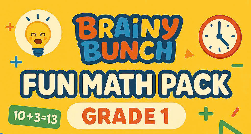 Brainy Bunch - Grade 1 Fun Math (Number 1-20)