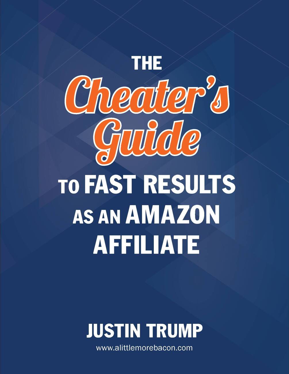 The Cheater's Guide to Fast Results as an Amazon Affiliate