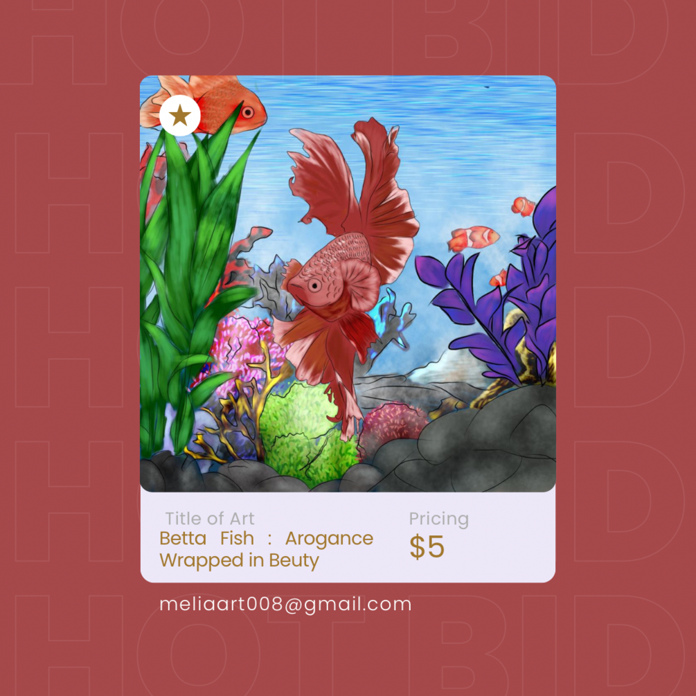 Betta Fish: arrogance wrapped in beauty