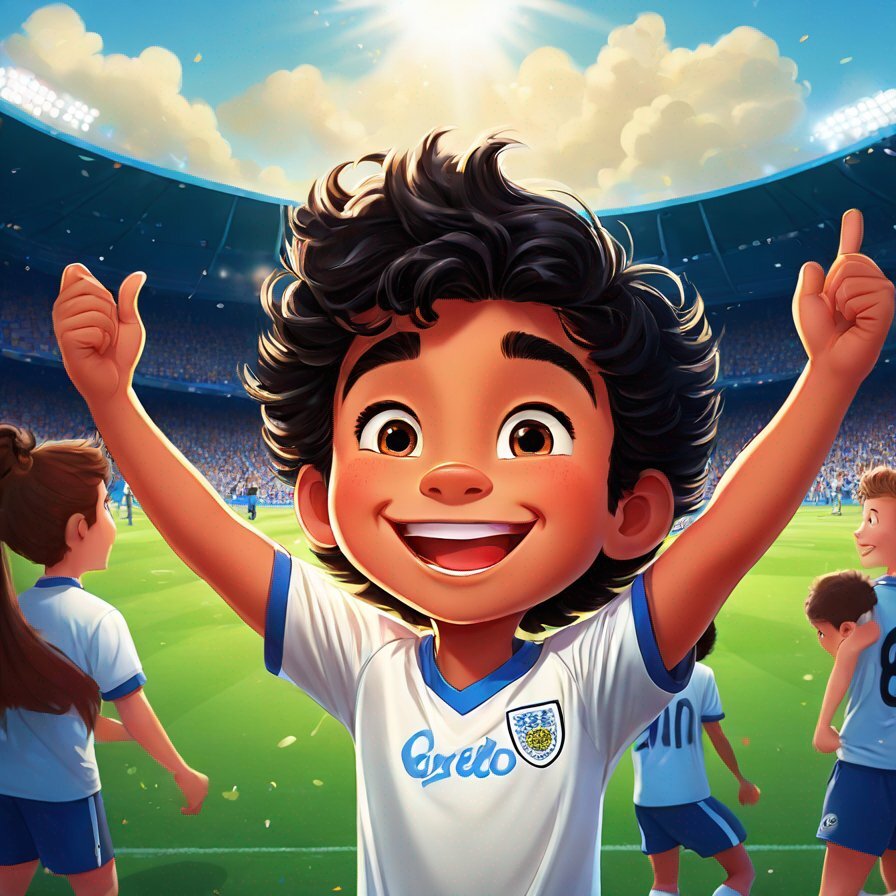 Fabio's Kick-Off Dream-book story for Kids