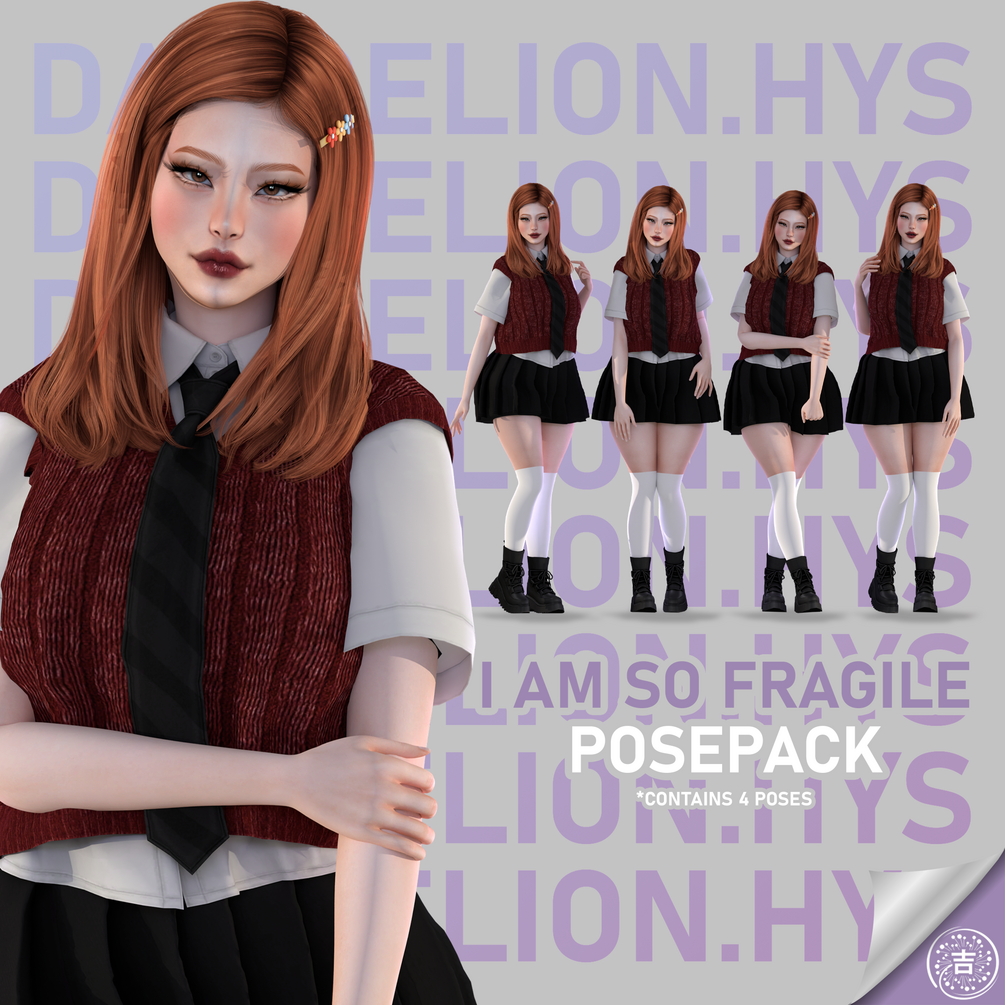 [DHYS] I AM SO FRAGILE POSEPACK