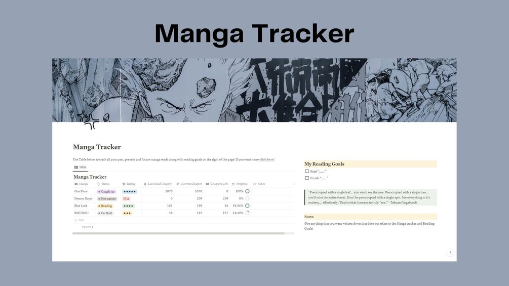 Manga Tracker