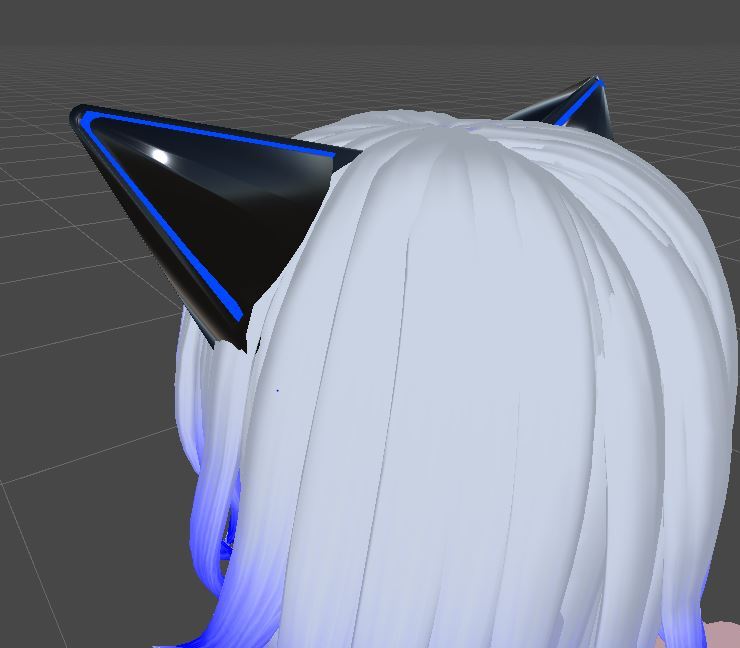 Cyber Cat Ears (Free for Server Boost)