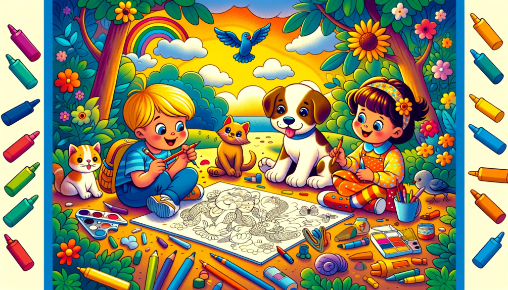 Animal Friends: A Colorful Journey