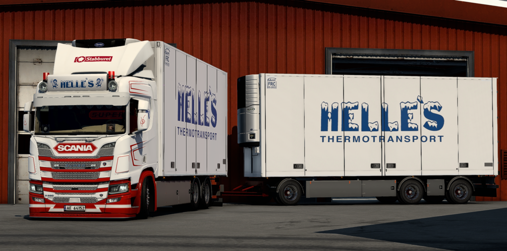 Scania R Helle´s Combo Skin