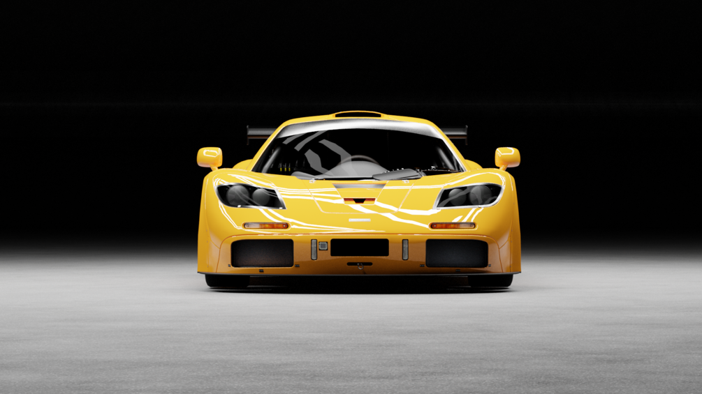 Mclaren F1 GTR HQ 3D Model