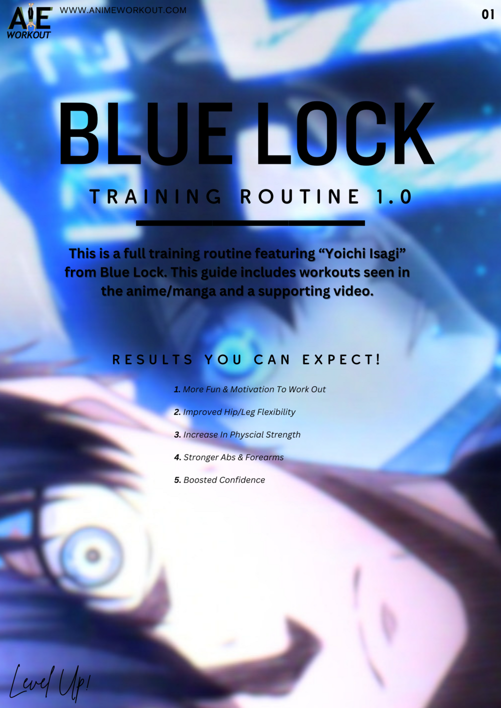 Blue Lock Training Routine 1.0 (Anime Workout)