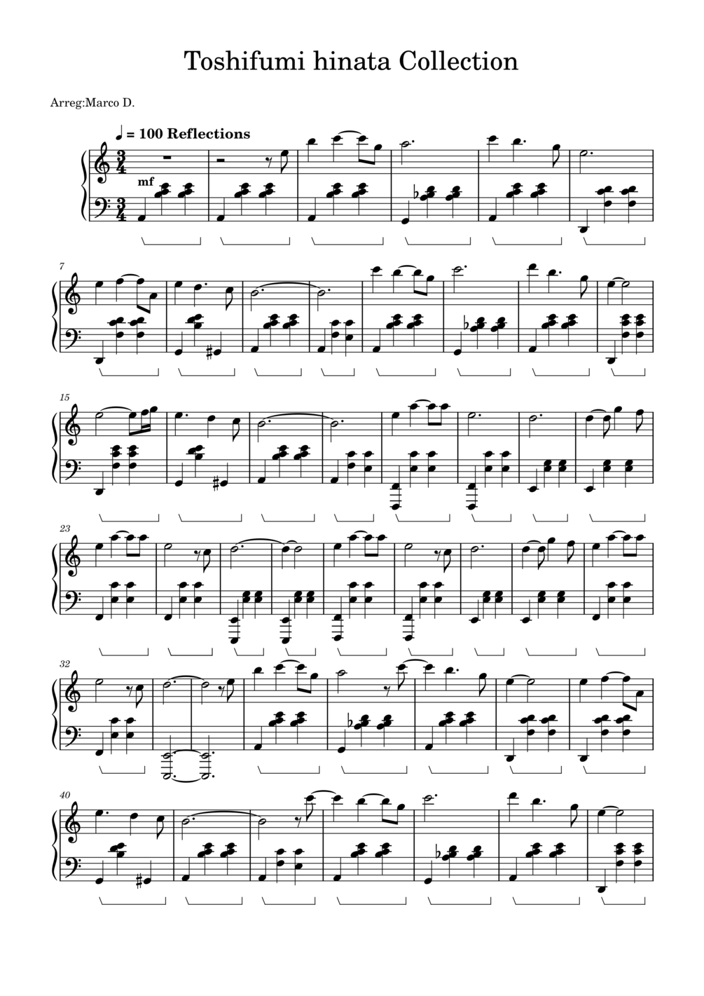 Toshifumi Hinata Collection SHEET + MIDI