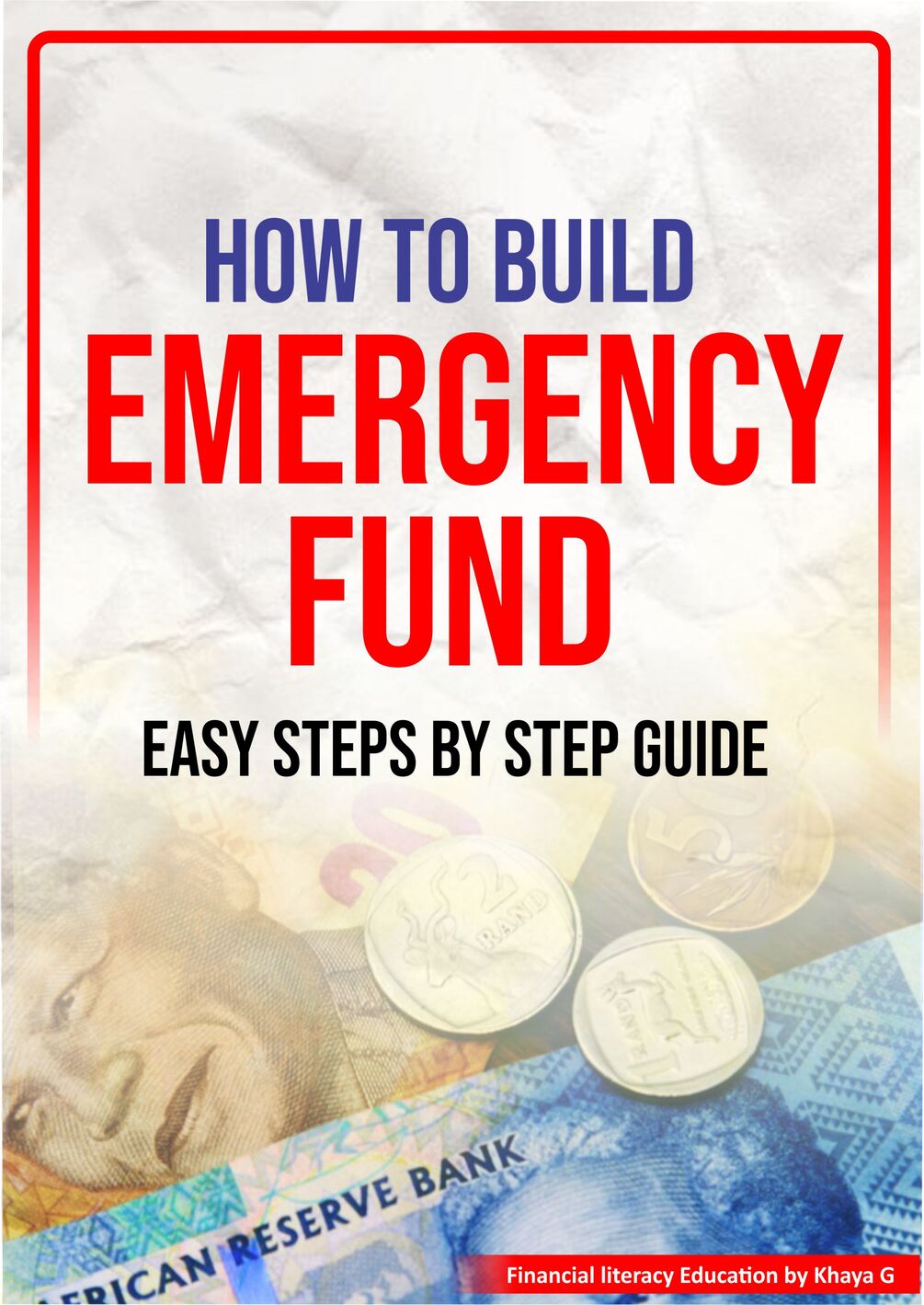 How to build Emergency Fund - Free ebook