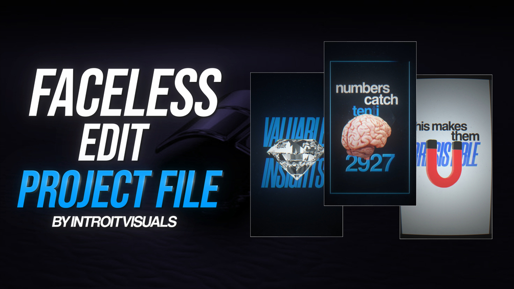 Faceless Edit Project File