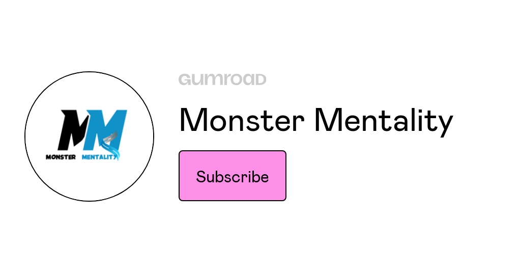 Monster Mentality