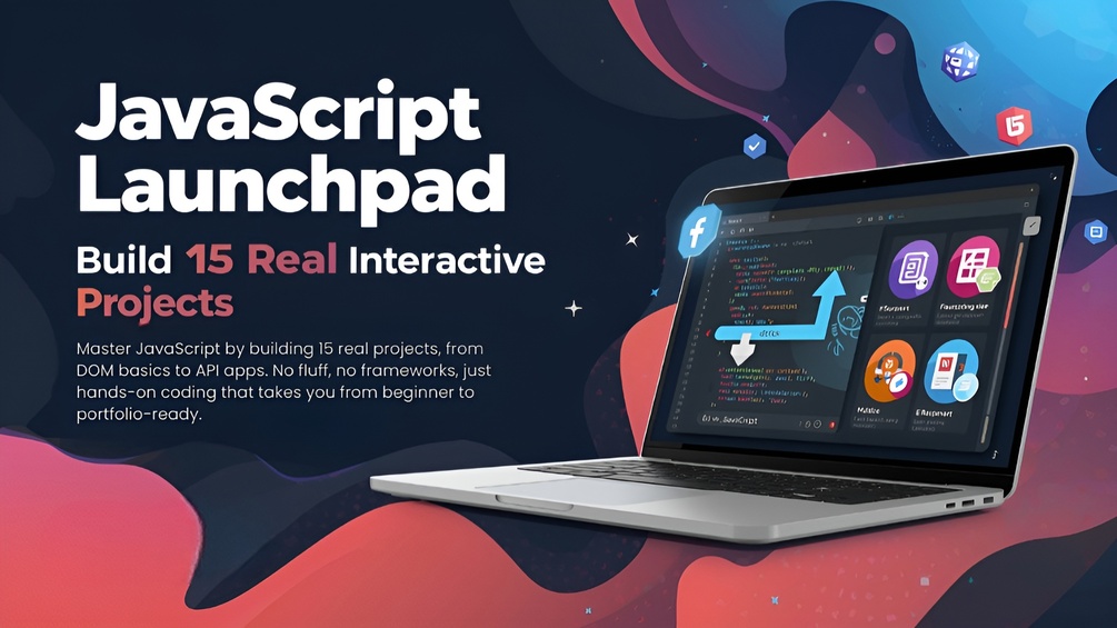 JavaScript Launchpad: Build 15 Real Interactive Projects